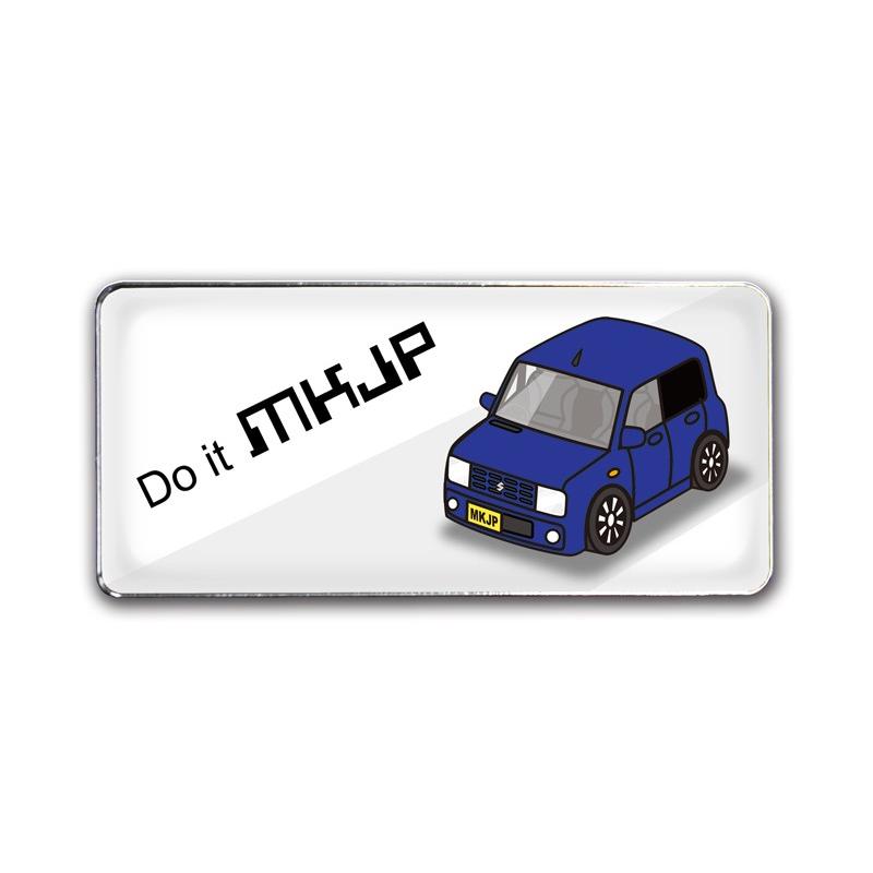 MKJP エンブレム 2個入り スズキ ラパン HE21 ベース：ホワイト 車カラー：ブルー ゆうメール送料無料 : ドレスアップパーツショップMKJP - 通販 - Yahoo!ショッピング