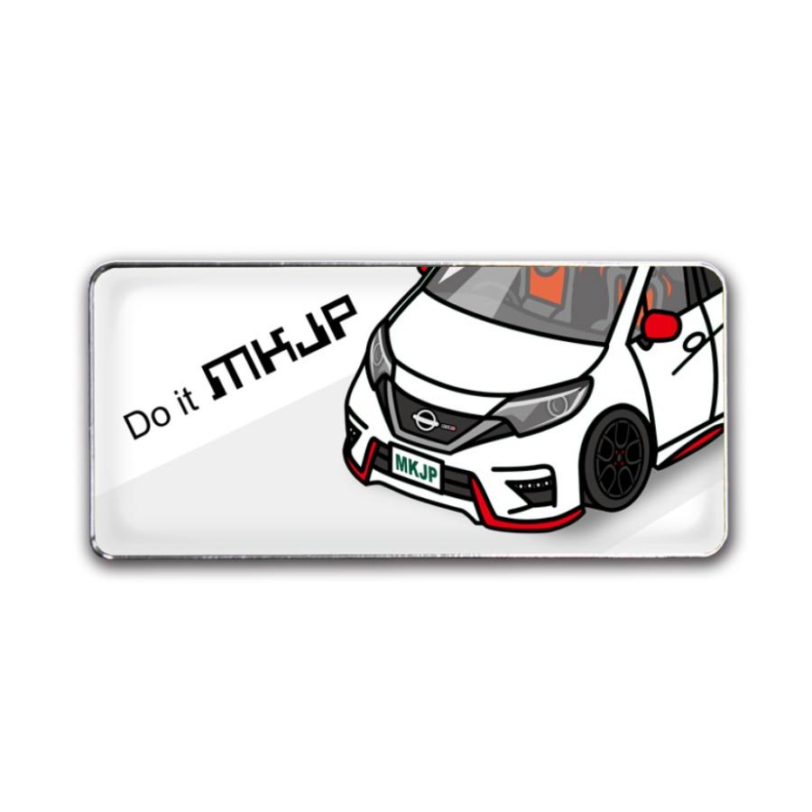 MKJP 車種別エンブレム 2個入り H25mm×W55mm ニッサン ノート ニスモ E12 ゆうメール送料無料 : ドレスアップパーツショップMKJP - 通販 - Yahoo!ショッピング