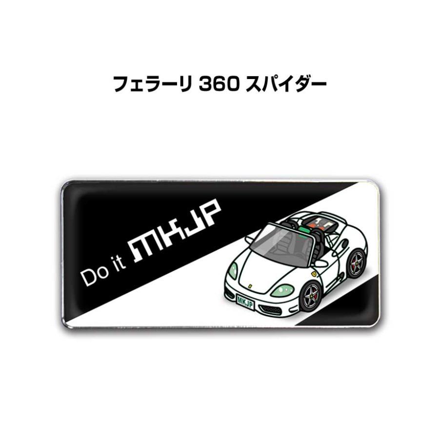 MKJP 車種別エンブレム 2個入り H25mm×W55mm 外車 フェラーリ 360 スパイダー ゆうメール送料無料 : ドレスアップパーツショップMKJP - 通販 - Yahoo!ショッピング