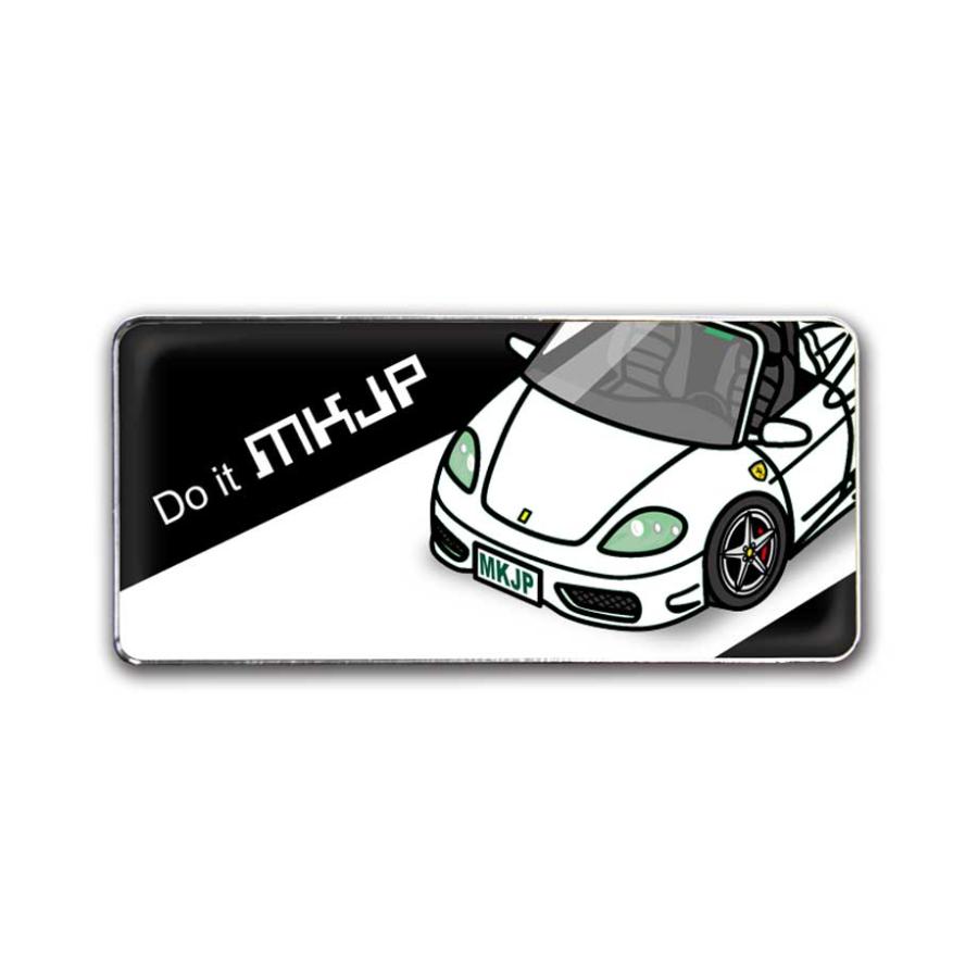 MKJP 車種別エンブレム 2個入り H25mm×W55mm 外車 フェラーリ 360 スパイダー ゆうメール送料無料 : ドレスアップパーツショップMKJP - 通販 - Yahoo!ショッピング