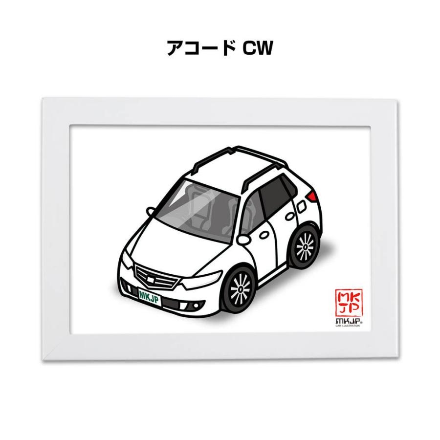 MKJP イラストA5 フレーム付き ホンダ アコード CW ゆうメール送料無料 : illust-a5-0044 : ドレスアップパーツショップMKJP - 通販 - Yahoo!ショッピング