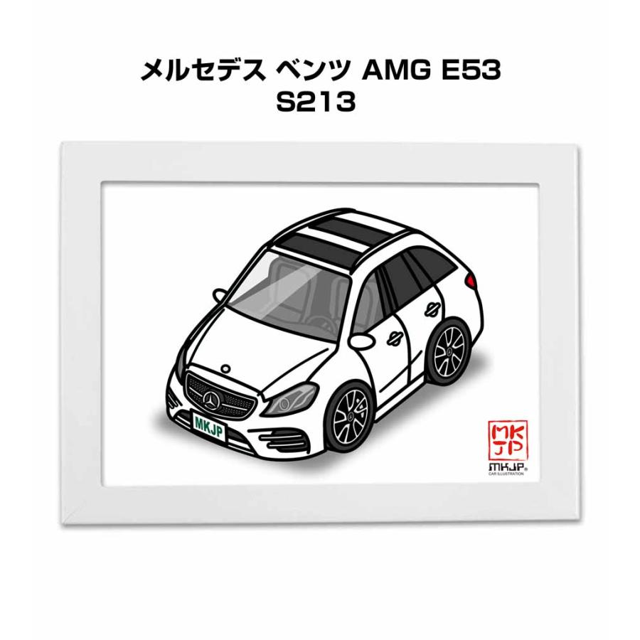 MKJP イラストA5 フレーム付き 外車 メルセデス ベンツ AMG E53 S213 ゆうメール送料無料 :illust-a5-0509:ドレスアップパーツショップMKJP - 通販 ...
