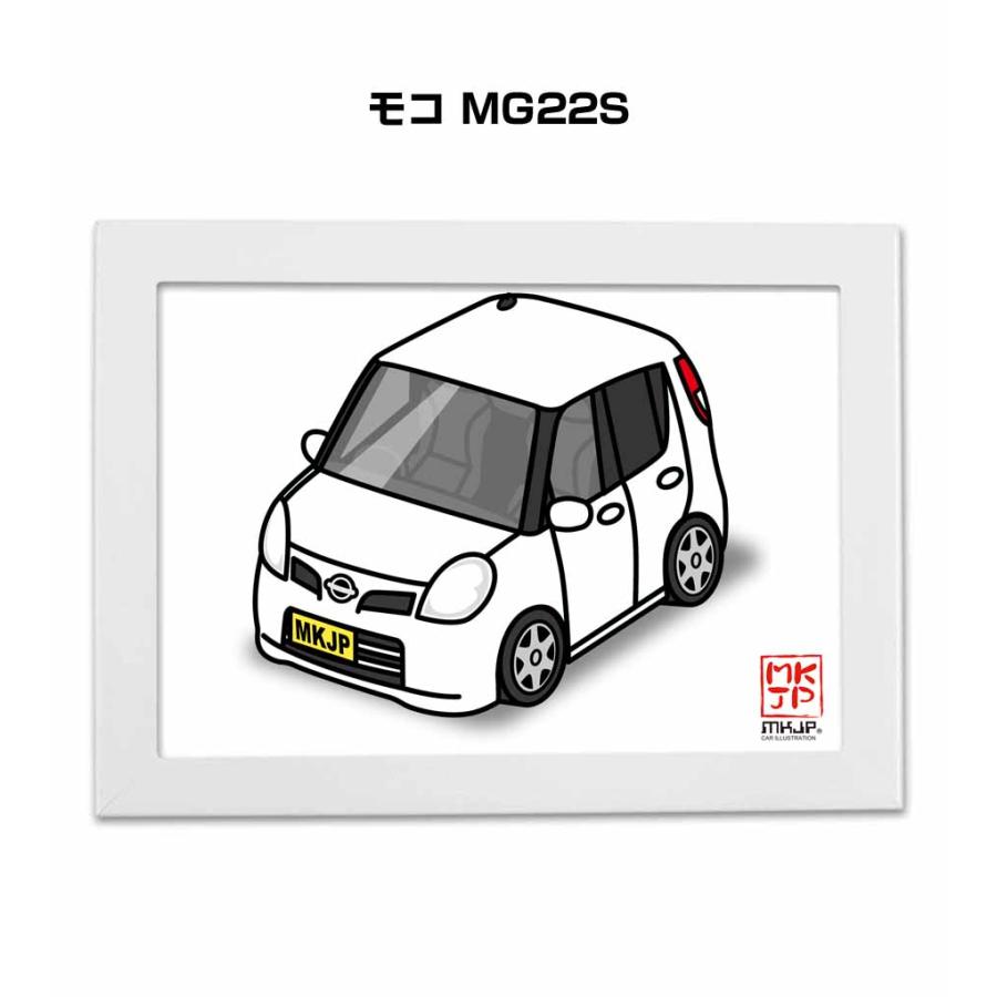 MKJP イラストA5 フレーム付き ニッサン モコ MG22S ゆうメール送料無料 : ドレスアップパーツショップMKJP - 通販 - Yahoo!ショッピング