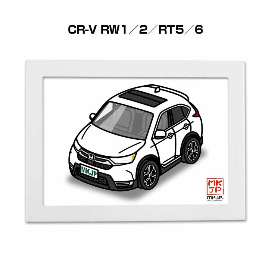 MKJP イラストA5 フレーム付き ホンダ CR-V RW1／2／RT5／6 ゆうメール送料無料 : ドレスアップパーツショップMKJP - 通販 - Yahoo!ショッピング