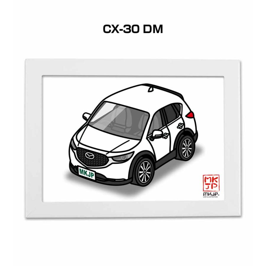 MKJP イラストA5 フレーム付き マツダ CX-30 DM ゆうメール送料無料 : ドレスアップパーツショップMKJP - 通販 - Yahoo!ショッピング