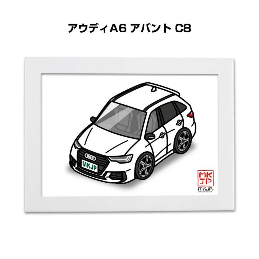 MKJP イラストA5 フレーム付き 外車 アウディA6 アバント C8 ゆうメール送料無料 : illust-a5-0608 : ドレスアップパーツショップMKJP - 通販 - Yahoo ...