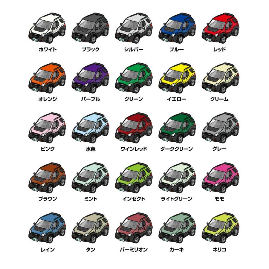 MKJP イラストA5 フレーム付き いすゞ ビークロス E-UGS25DW ゆうメール送料無料 : ドレスアップパーツショップMKJP - 通販 - Yahoo!ショッピング