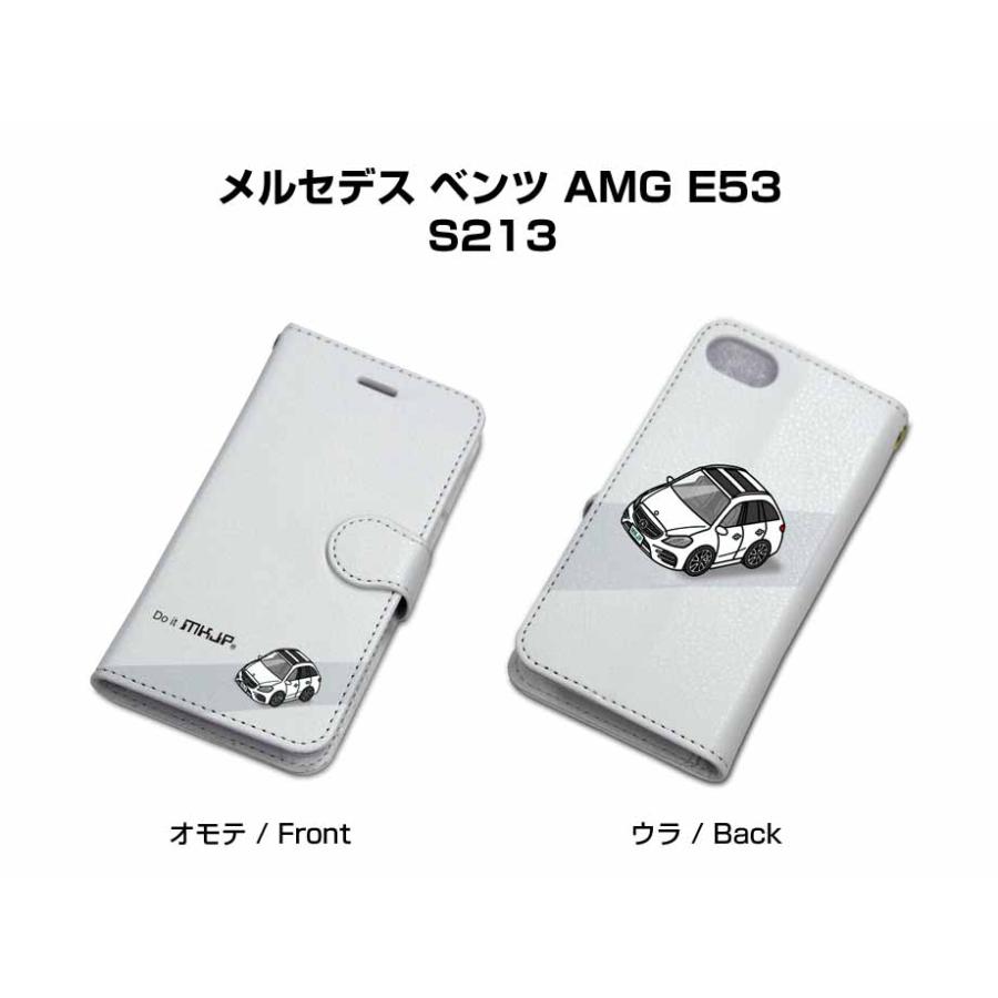 MKJP iPhoneケース 手帳タイプ iPhone16 iPhone15 iPhone14 iPhone13 外車 メルセデス ベンツ AMG E53 S213 ゆうパケット送料無料 ...