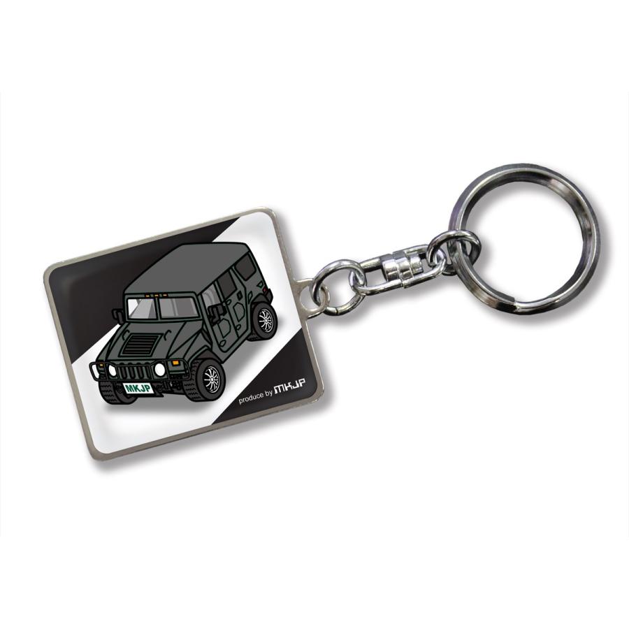 MKJP カスタムキーホルダー 外車 ハマー H1 車カラー：ブラック ゆうメール送料無料 : ドレスアップパーツショップMKJP - 通販 - Yahoo!ショッピング