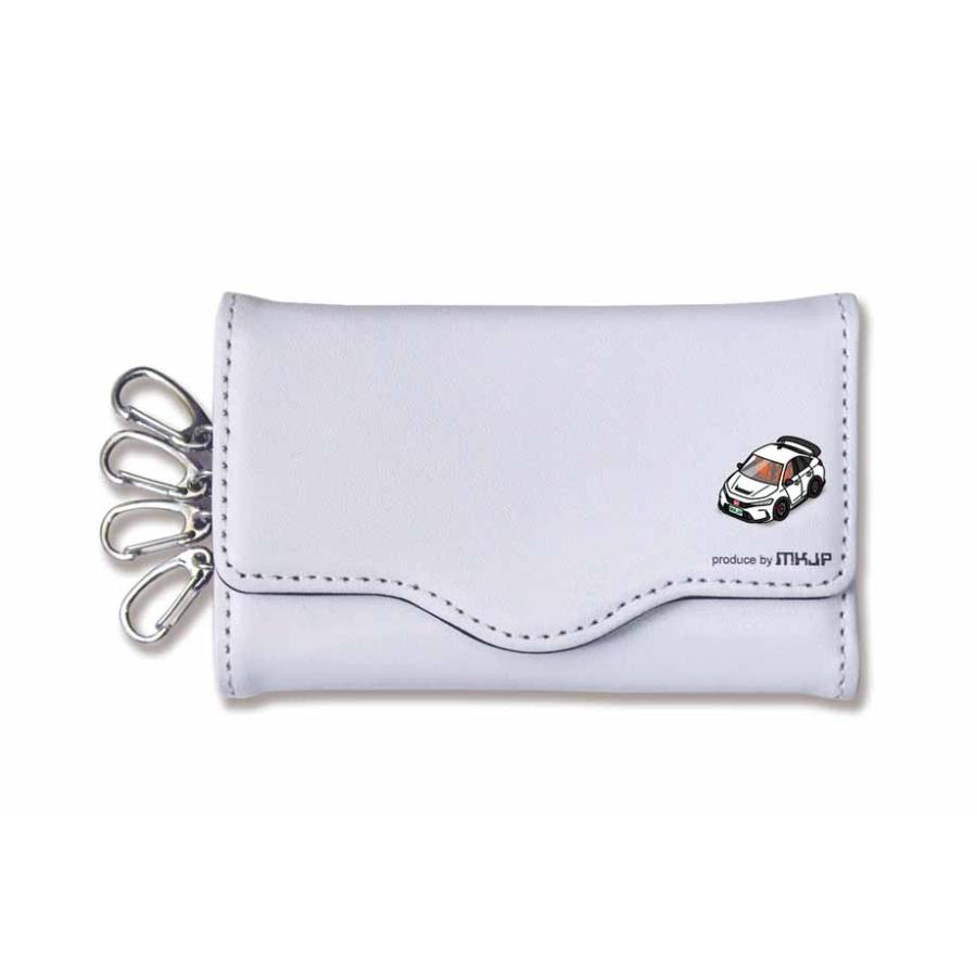 MKJP キーケース イラスト 車好き プレゼント クリスマス 車 メンズ 男性 ホンダ シビックタイプR FL5 ゆうパケット送料無料 :keycase-car-0634:ドレスアップパーツ ...