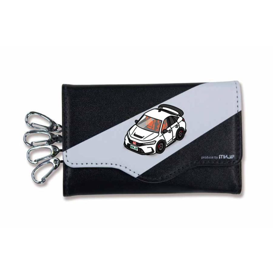 MKJP キーケース イラスト 車好き プレゼント クリスマス 車 メンズ 男性 ホンダ シビックタイプR FL5 ゆうパケット送料無料 :keycase-car-0634:ドレスアップパーツ ...