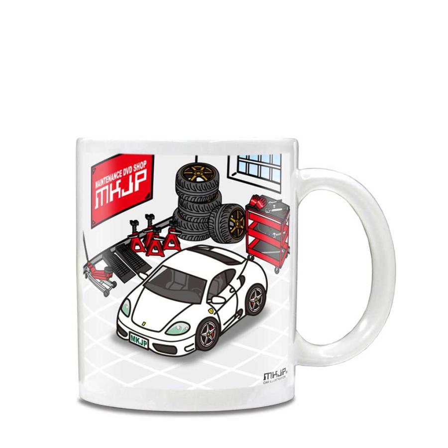 マグカップ 330ml 車好き プレゼント 車 誕生日 男性 ギフト フェラーリ 360 モデナ : ドレスアップパーツショップMKJP - 通販 - Yahoo!ショッピング