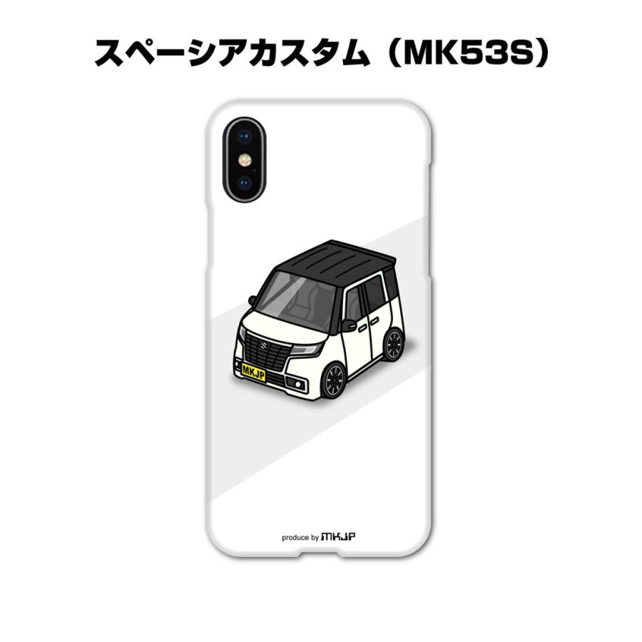 MKJP iPhoneケース ハードケース iPhone14 iPhone13 iPhone12 スズキ スペーシアカスタム MK53S ゆうパケット送料無料 :spcase-0236:ドレス ...