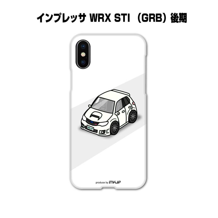 MKJP アンドロイド用スマホケース Xperia Galaxy AQUOS ARROWS Google HUAWEI スバル インプレッサ WRX STI GRB 後期 ゆうパケット送料無料 ...
