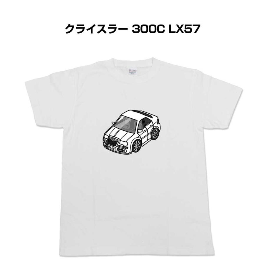 Tシャツ モノクロ シンプル 車好き プレゼント 男性 外車 クライスラー 300C LX57 ゆうパケット送料無料 : ドレスアップパーツ ...