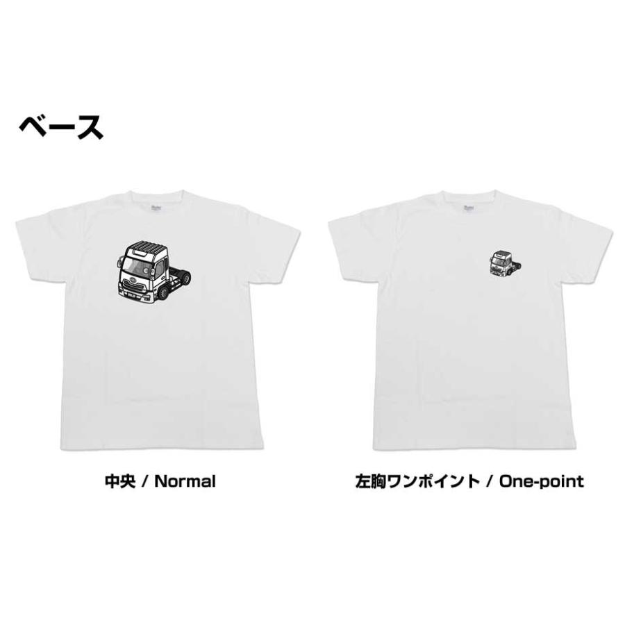 Tシャツ モノクロ シンプル 車好き プレゼント 男性 外車 UDトラックス クオン GK6XAB ゆうパケット送料無料 : ドレスアップパーツショップMKJP - 通販 - Yahoo!ショッピング