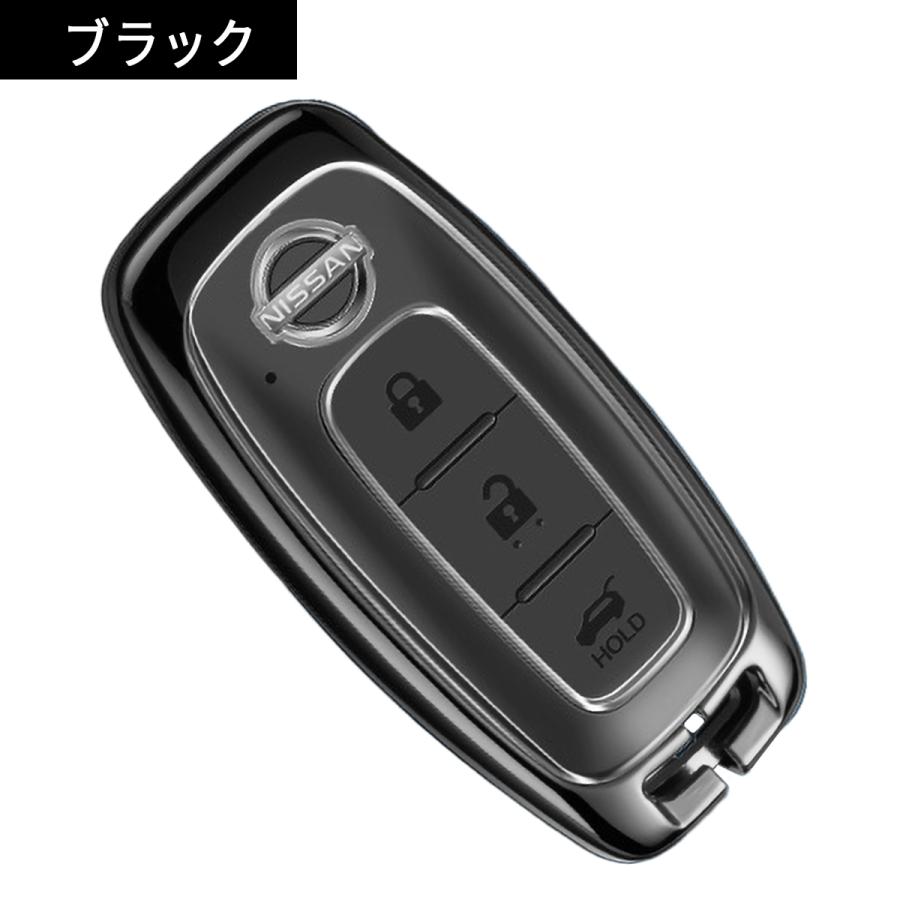スマートキーケース 新型 セレナ c28 エクストレイル t33 アリア サクラ キーケース スマートキーカバー 日産 キーカバー 鍵 ケース アクセサリー パーツ : car-019 ...