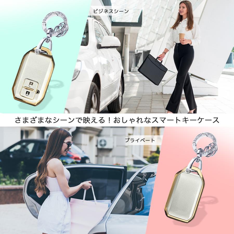 スズキ キーケース スペーシア キーカバー ハスラー ワゴンr アルト ジムニー ノマド ソリオ 2ボタン 鍵ケース : car-043 : MKMC - 通販 - Yahoo!ショッピング