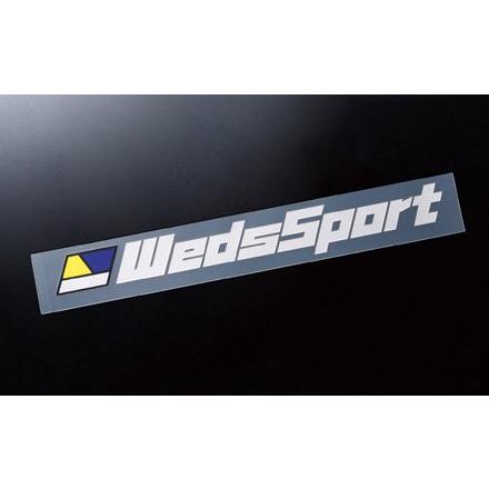 送料無料 ウェッズ WedsSport STICKER TYPE-B SILVER [サイズ:W280mm×H40mm] [1枚] [No ...