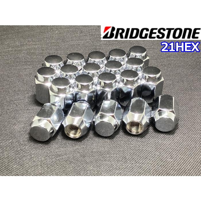 BRIDGESTONE ブリヂストン ホイールナット メッキ 16個 M12×P1.25/P1.5-19HEX/21HEX : タイヤ・ホイール専門店 ミクスト - 通販 - Yahoo!ショッピング