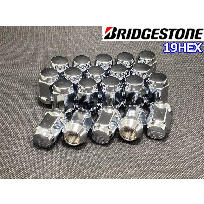 BRIDGESTONE ブリヂストン ホイールナット メッキ 16個 M12×P1.25/P1.5-19HEX/21HEX : タイヤ・ホイール専門店 ミクスト - 通販 - Yahoo!ショッピング