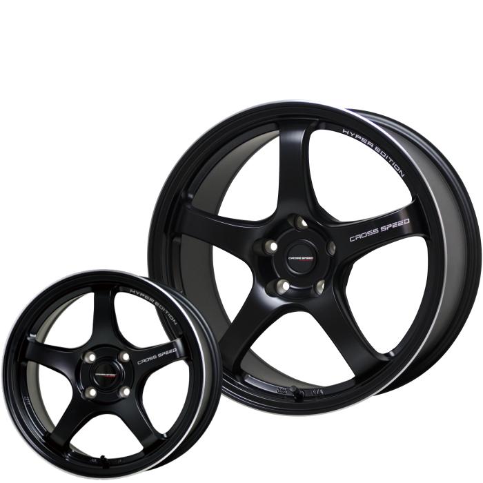 18インチ 5穴 114.3/100 7.5J/8.5J クロススピード CR5 セミグロスブラック ホイール単品 4本セット :Direct-Hoiru-CrossSpeed ...