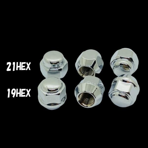 特価品 ショートナット メッキ 20個 M12×P1.25/P1.5-19HEX/21HEX : タイヤ・ホイール専門店 ミクスト - 通販 - Yahoo!ショッピング