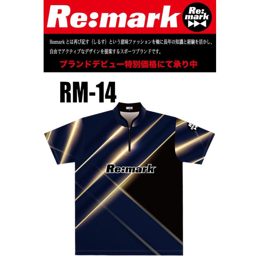 Re-Mark RM14 ボウリング ボウリングウェア リマーク 金線 : エムアンドエルズ - 通販 - Yahoo!ショッピング