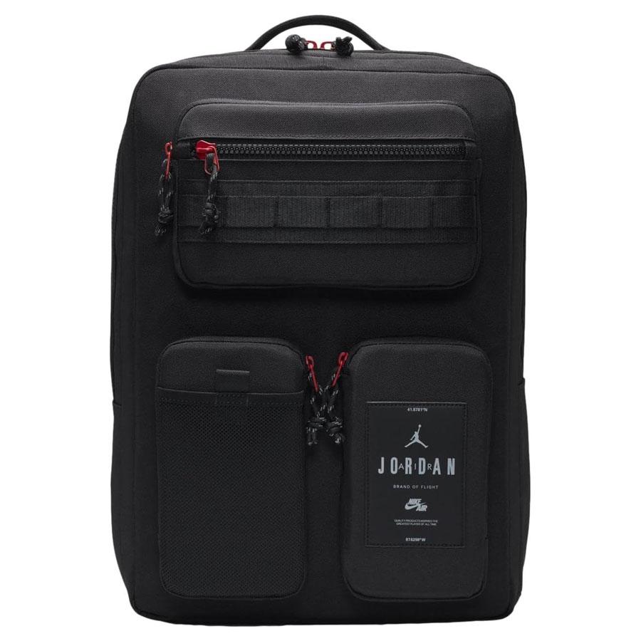 NIKE（ナイキ） Jordan バックパック ジョーダンブランド HESI Backpack ブラック : プロ野球メジャーリーグショップ ...