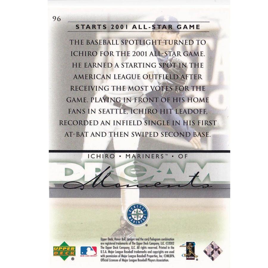 MLB イチロー シアトル・マリナーズ トレーディングカード/スポーツカード 2002 イチロー #96 Upper Deck :mlb-200130crd161:プロ野球メジャーリーグ ...