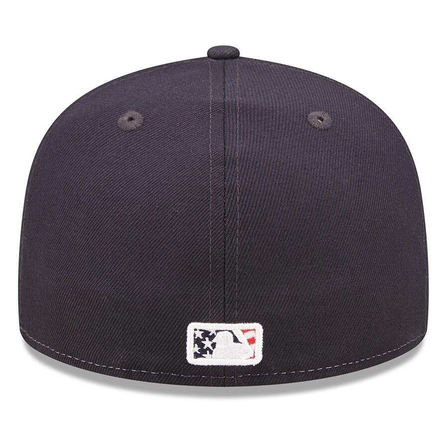 MLB ブレーブス キャップ 2022 独立記念日 4th of July On-Field 59FIFTY Fitted ニューエラ/New ...