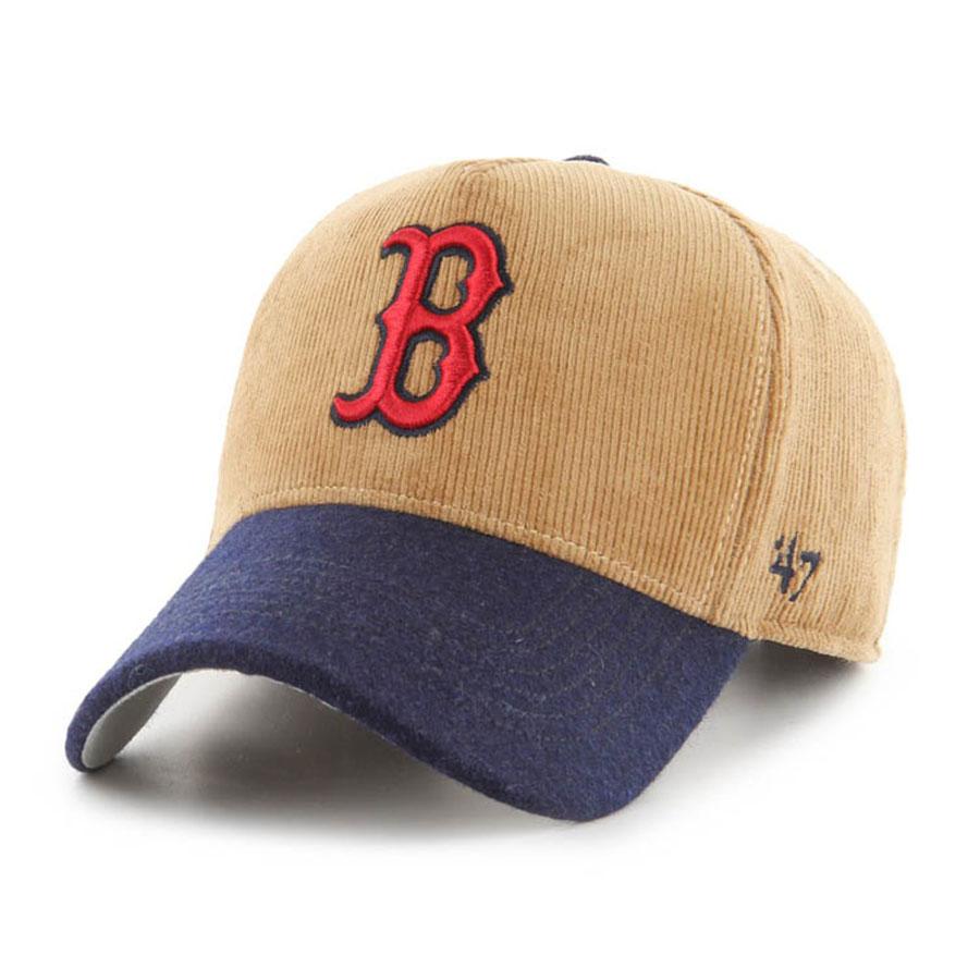 MLB レッドソックス キャップ Corduroy MVP Two Tone Cap 47Brand カーキー ネイビー : プロ野球メジャーリーグショップ - 通販 - Yahoo!ショッピング