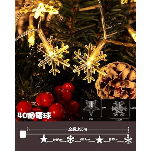 Topamz フェアリーライト LED電球 イルミネーションライト 6M 40 Topamz フェアリーライト LED電球 イルミネーションライト 6M 40