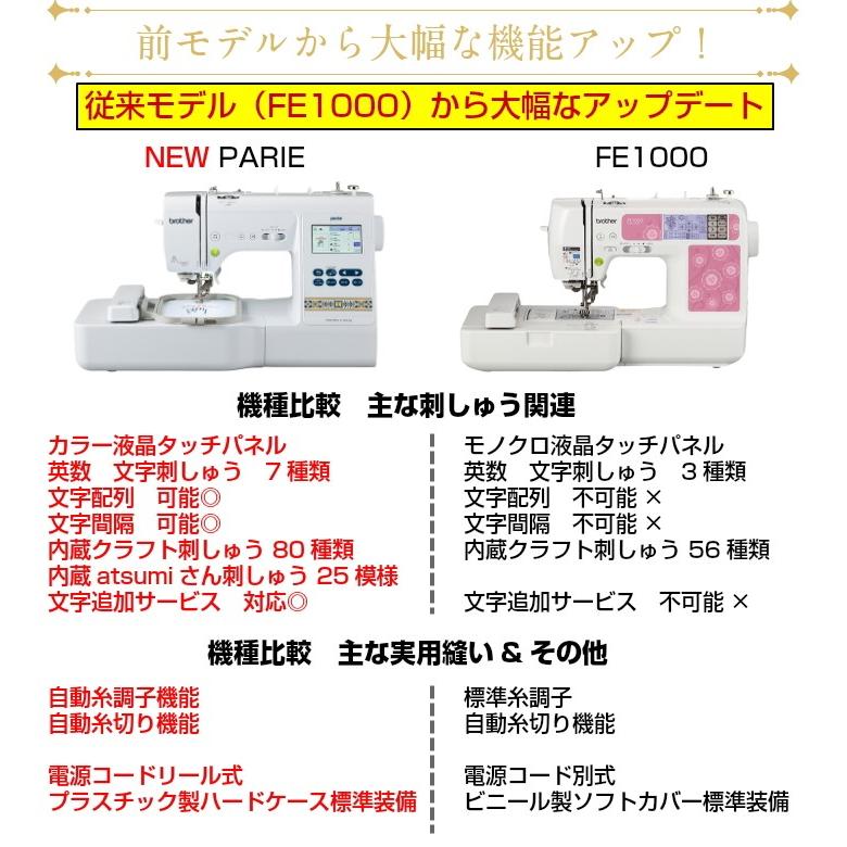 ブラザー工業 ミシン ブラザー パリエ Parie EMM1901 刺しゅう ブラザー工業 ミシン ブラザー パリエ Parie EMM1901 刺しゅう