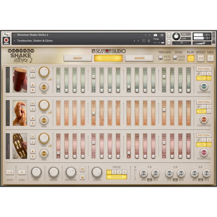 In Session Audio/SHIMMER SHAKE STRIKE 2 + EXPANSION【オンライン納品】【在庫あり】 : 宮地楽器Yahoo!店 - 通販 - Yahoo!ショッピング