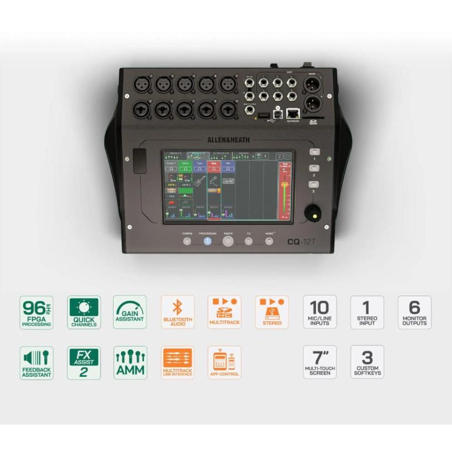 Allen & Heath/CQ-12T : 宮地楽器Yahoo!店 - 通販 - Yahoo!ショッピング