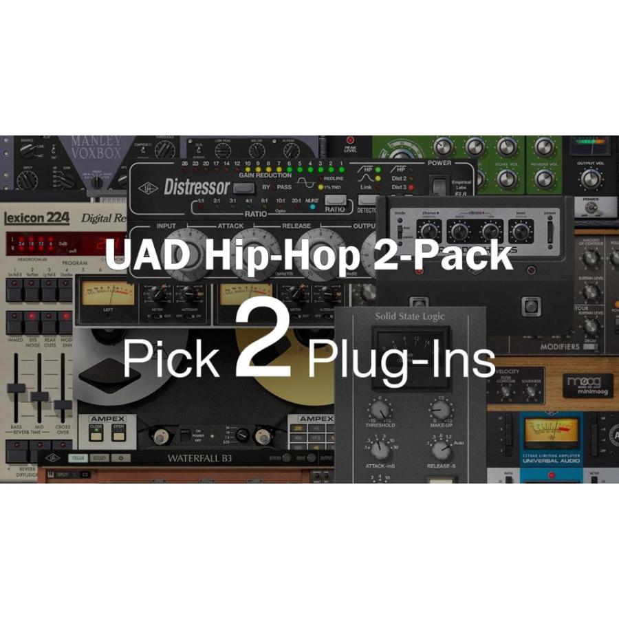 UNIVERSAL AUDIO/UAD Hip-Hop 2-Pack【オンライン納品】 : 宮地楽器Yahoo!店 - 通販 - Yahoo!ショッピング