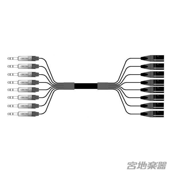 Mogami/2932 8ch XLRM-TRS(NEUTRIK) 3m【受注生産品】 : 宮地楽器Yahoo!店 - 通販 - Yahoo!ショッピング