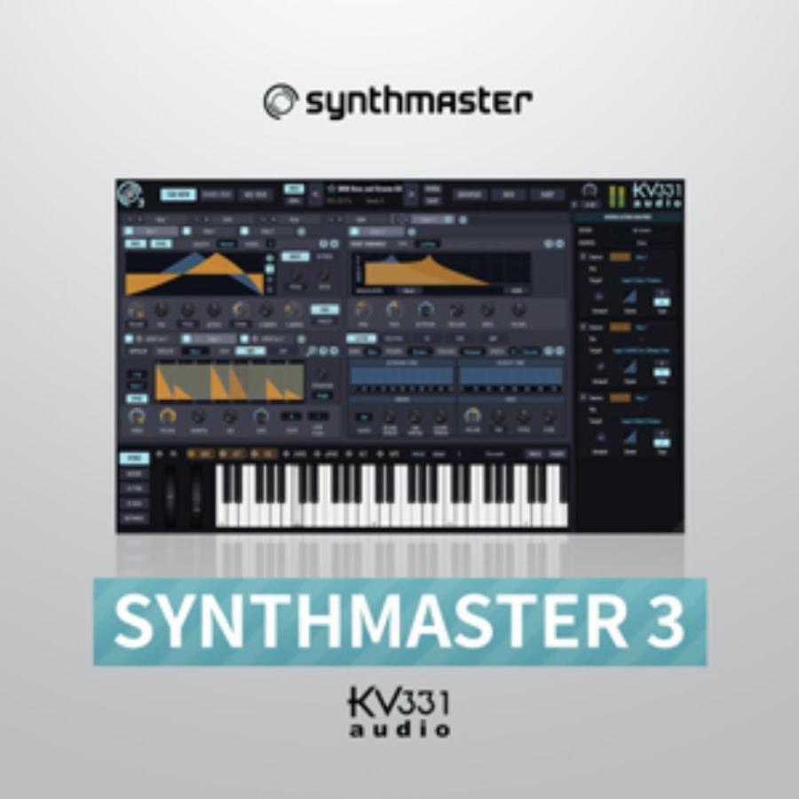 KV331/SYNTHMASTER 3【〜08/20 期間限定特価キャンペーン】【オンライン納品】【在庫あり】 : 宮地楽器Yahoo!店 - 通販 - Yahoo!ショッピング
