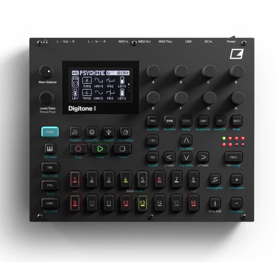 Elektron/Digitone II【在庫あり】 : 宮地楽器Yahoo!店 - 通販 - Yahoo!ショッピング