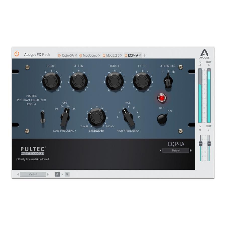 APOGEE/Apogee FX EQP-1A【オンライン納品】 :ka-r-122618-ka02:宮地楽器Yahoo!店 - 通販 - Yahoo!ショッピング