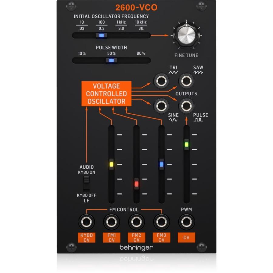 BEHRINGER/2600-VCO : 宮地楽器Yahoo!店 - 通販 - Yahoo!ショッピング