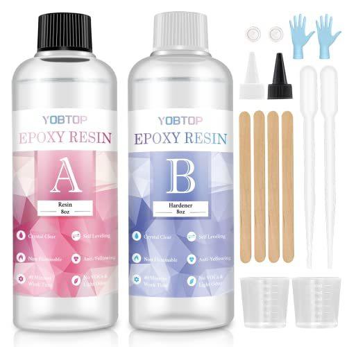 エポキシ樹脂 レジン 二液性 530g 樹脂と硬化剤各265g 混合比1 最新の激安