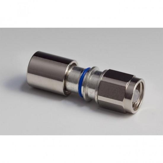 〔まとめ買いお得〕 コペックジャパン Digicon（デジコン） RG6ケーブル用 F型コネクタ DS-6-PS (青・金メッキピン付・防水 ...