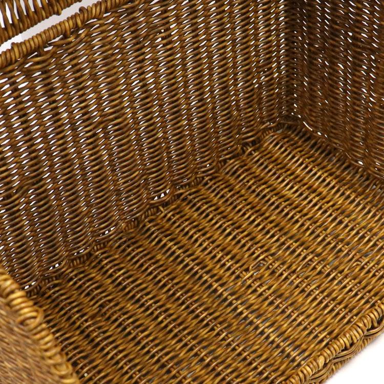 キッチン収納 ケース パン バスケット ブレッドケース ダイニング カゴ パン お菓子 カトラリー カントリー ラタン風 おしゃれ ナチュラル ユティル UTILE :o64as-za001 ...