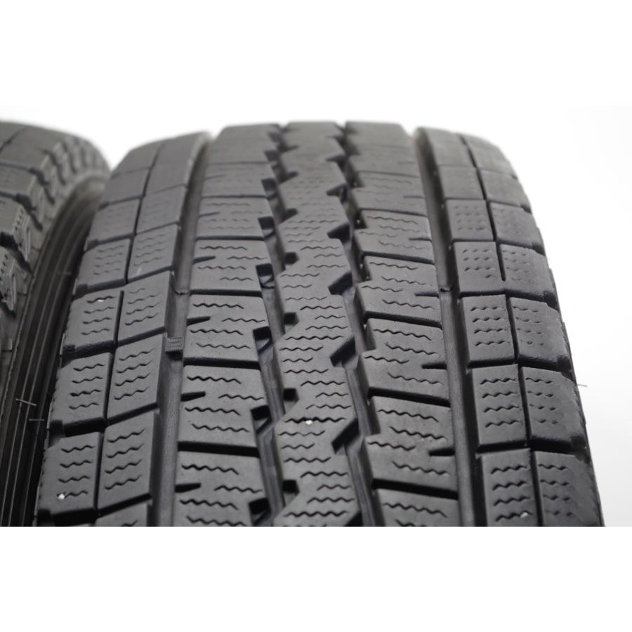 WINTER MAXX AK-457【送料無料/代引きOK】ランクE.D 中古 195/80R15 107/105L ダンロップ SV01 2018年 8.5〜9分山 スタッドレス 4本SET ...