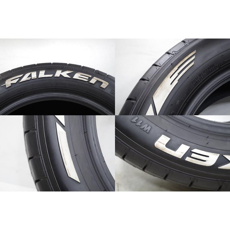 FALKEN（タイヤ） F-580(送料無料/代引きOK)ランクS.D 中古 バリ溝 215/60R17C 109/107N ファルケン W11 2021年 9分山 夏タイヤ 1本SET ...