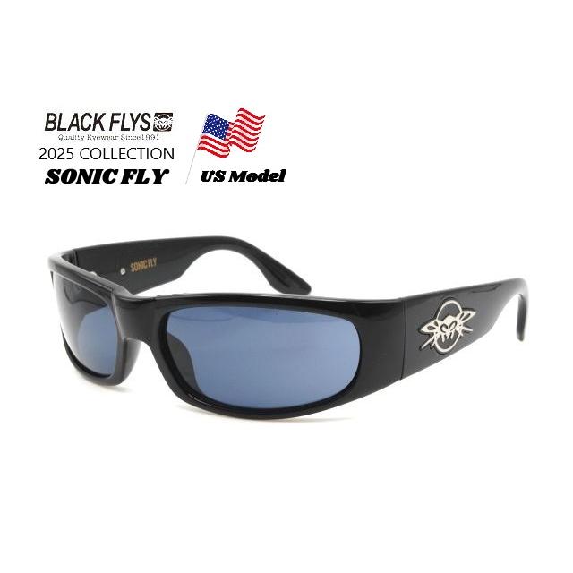 BLACK FLYS ★2025 COLLECTION★人気のUSモデル！★ ブラックフライ（BLACKFLYS）サングラス【SONIC FLY】USモデル BF-11109-US01 ...