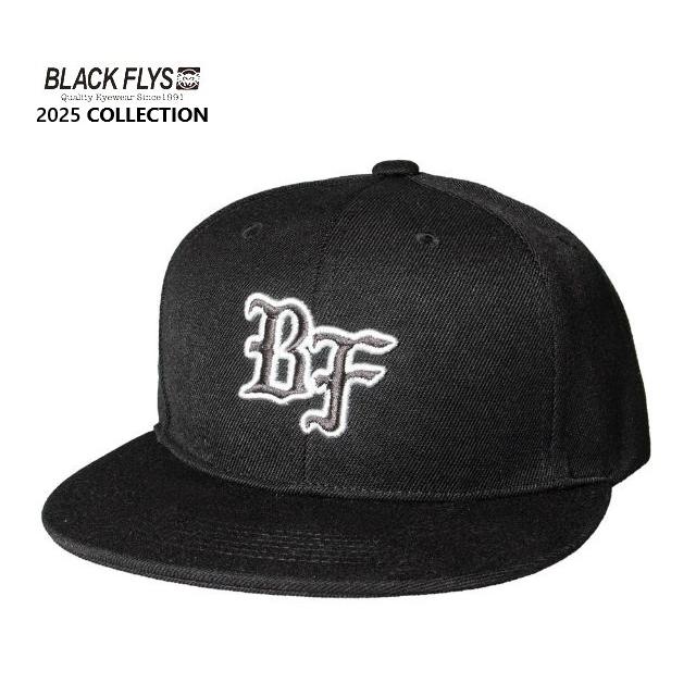 BLACK FLYS ★2025 COLLECTION★ ブラックフライ（BLACKFLYS）【3D BF SNAPBACK CAP】キャップ BF100-37B : Moana Co ...