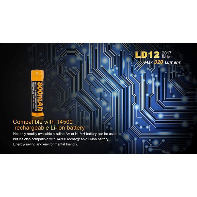 MoanashopFENIX(フェニックス) LD12 XP-G2 明るさ最高320ルーメン LD12 フラッシュライト LED R5 ...